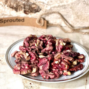 Organic Raw Sprouted in Salt Water Red Walnuts (Raw)